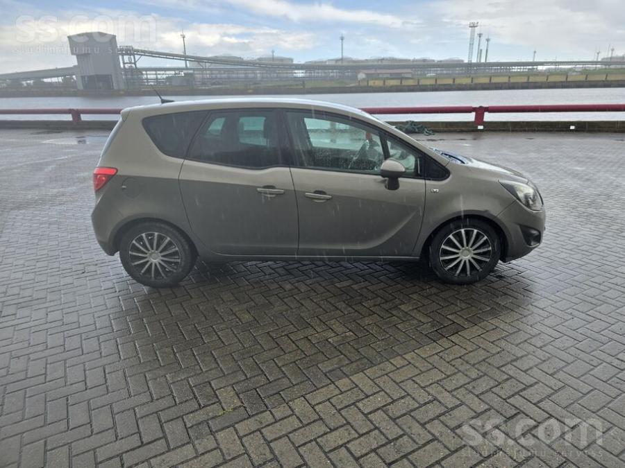 Brūns Opel Meriva 2011 Ventspils, ar dzinēja tilpumu 1.30 L un nobraukumu 281 tūkst. km par 1550 €, foto 5 vietnē AUTOMOTO.COM.LV