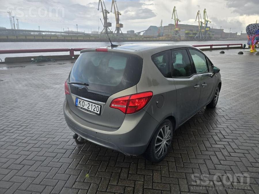 Brūns Opel Meriva 2011 Ventspils, ar dzinēja tilpumu 1.30 L un nobraukumu 281 tūkst. km par 1550 €, foto 6 vietnē AUTOMOTO.COM.LV