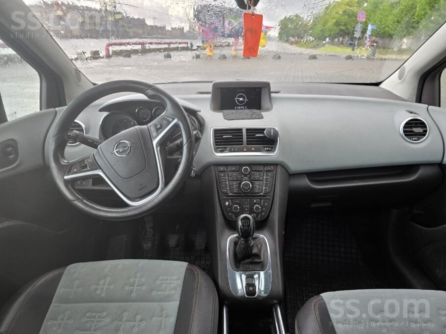 Brūns Opel Meriva 2011 Ventspils, ar dzinēja tilpumu 1.30 L un nobraukumu 281 tūkst. km par 1550 €, foto 9 vietnē AUTOMOTO.COM.LV