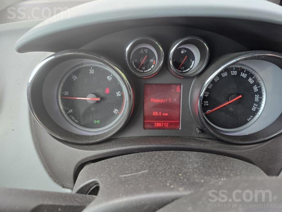 Brūns Opel Meriva 2011 Ventspils, ar dzinēja tilpumu 1.30 L un nobraukumu 281 tūkst. km par 1550 €, foto 12 vietnē AUTOMOTO.COM.LV