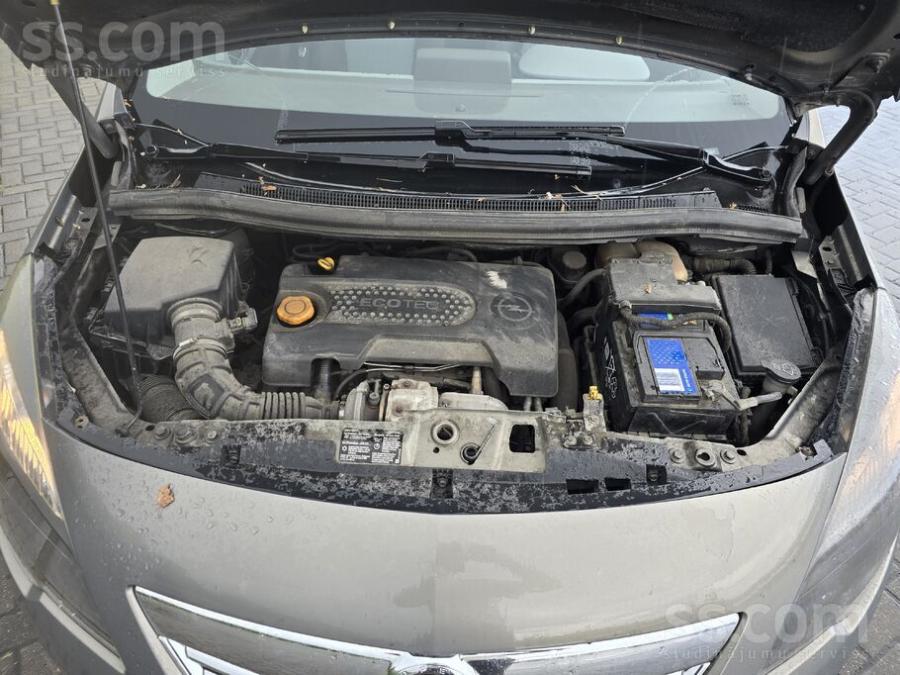 Brūns Opel Meriva 2011 Ventspils, ar dzinēja tilpumu 1.30 L un nobraukumu 281 tūkst. km par 1550 €, foto 13 vietnē AUTOMOTO.COM.LV