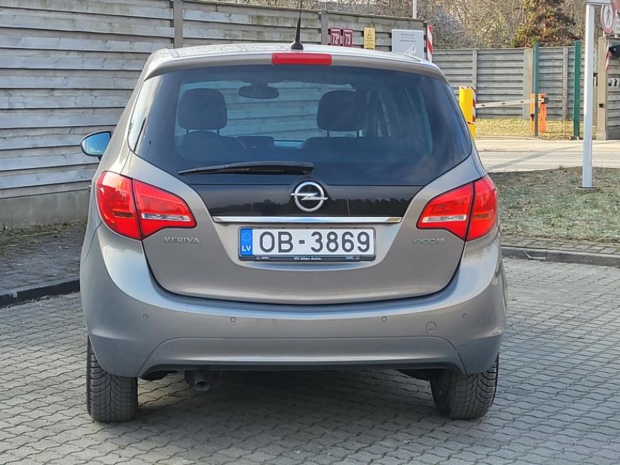 Brūns Opel Meriva 2011 Rīga, ar dzinēja tilpumu 1.30 L un nobraukumu 212 tūkst. km par 4290 €, foto 4 vietnē AUTOMOTO.COM.LV