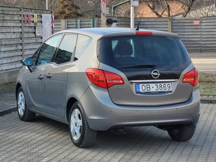 Brūns Opel Meriva 2011 Rīga, ar dzinēja tilpumu 1.30 L un nobraukumu 212 tūkst. km par 4290 €, foto 5 vietnē AUTOMOTO.COM.LV