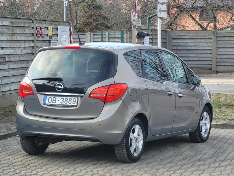 Brūns Opel Meriva 2011 Rīga, ar dzinēja tilpumu 1.30 L un nobraukumu 212 tūkst. km par 4290 €, foto 14 vietnē AUTOMOTO.COM.LV