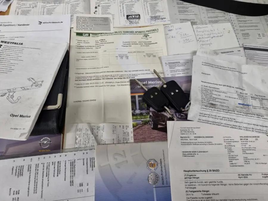 Коричневый Опель Мерива 2011 в Екабпилс, объемом двигателя 1.70 л и пробегом 165 тыс. км за 5450 €, фото 29 на AUTOMOTO.COM.LV
