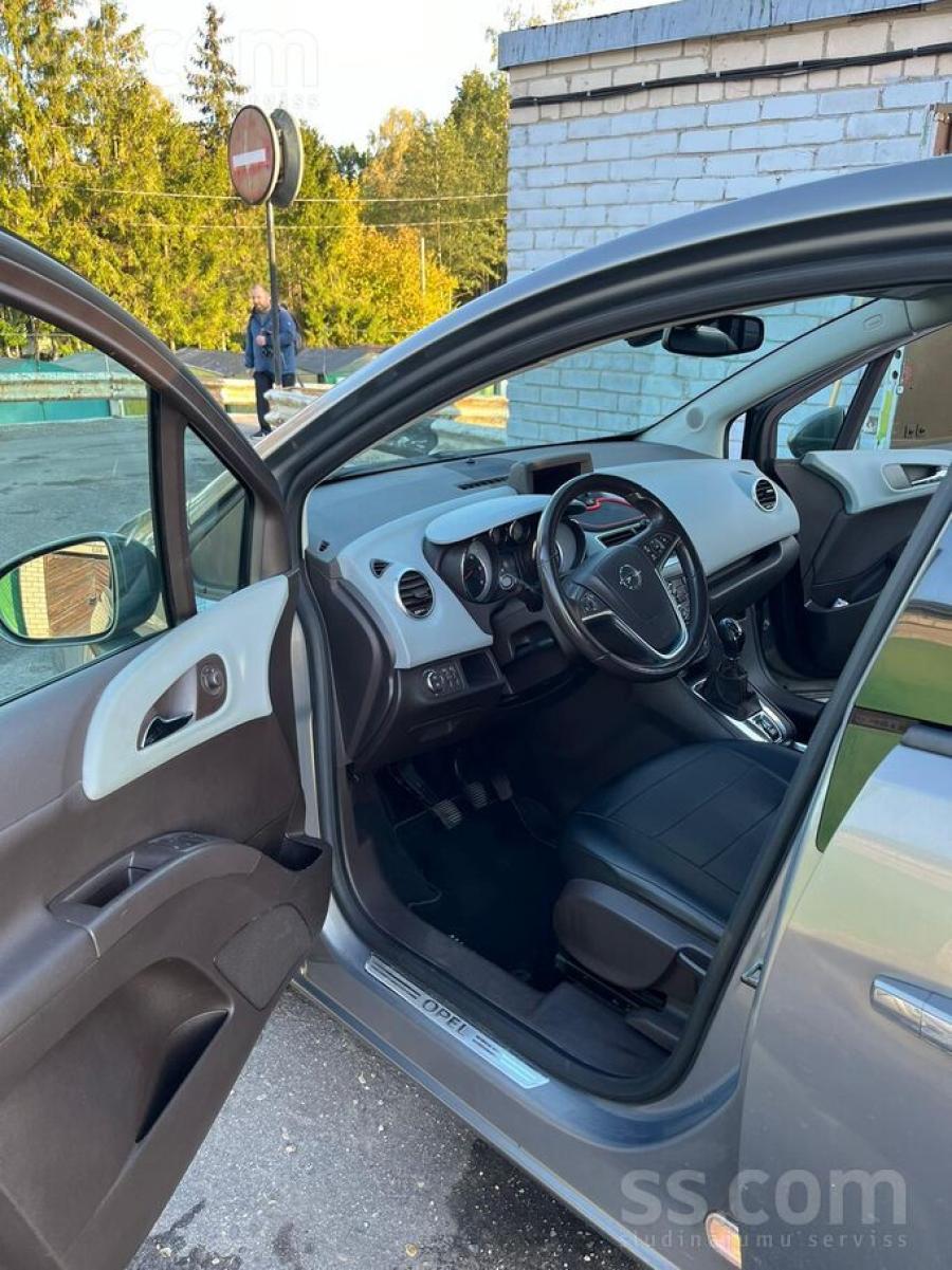 Brūns Opel Meriva 2011 Rīga, ar dzinēja tilpumu 1.70 L un nobraukumu 178 tūkst. km par 4250 €, foto 9 vietnē AUTOMOTO.COM.LV