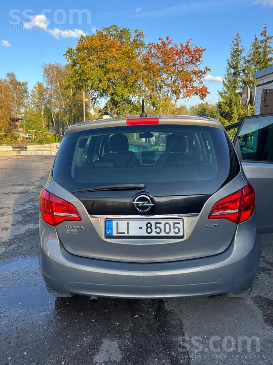 Brūns Opel Meriva 2011 Rīga, ar dzinēja tilpumu 1.70 L un nobraukumu 178 tūkst. km par 4250 €, foto 11 vietnē AUTOMOTO.COM.LV