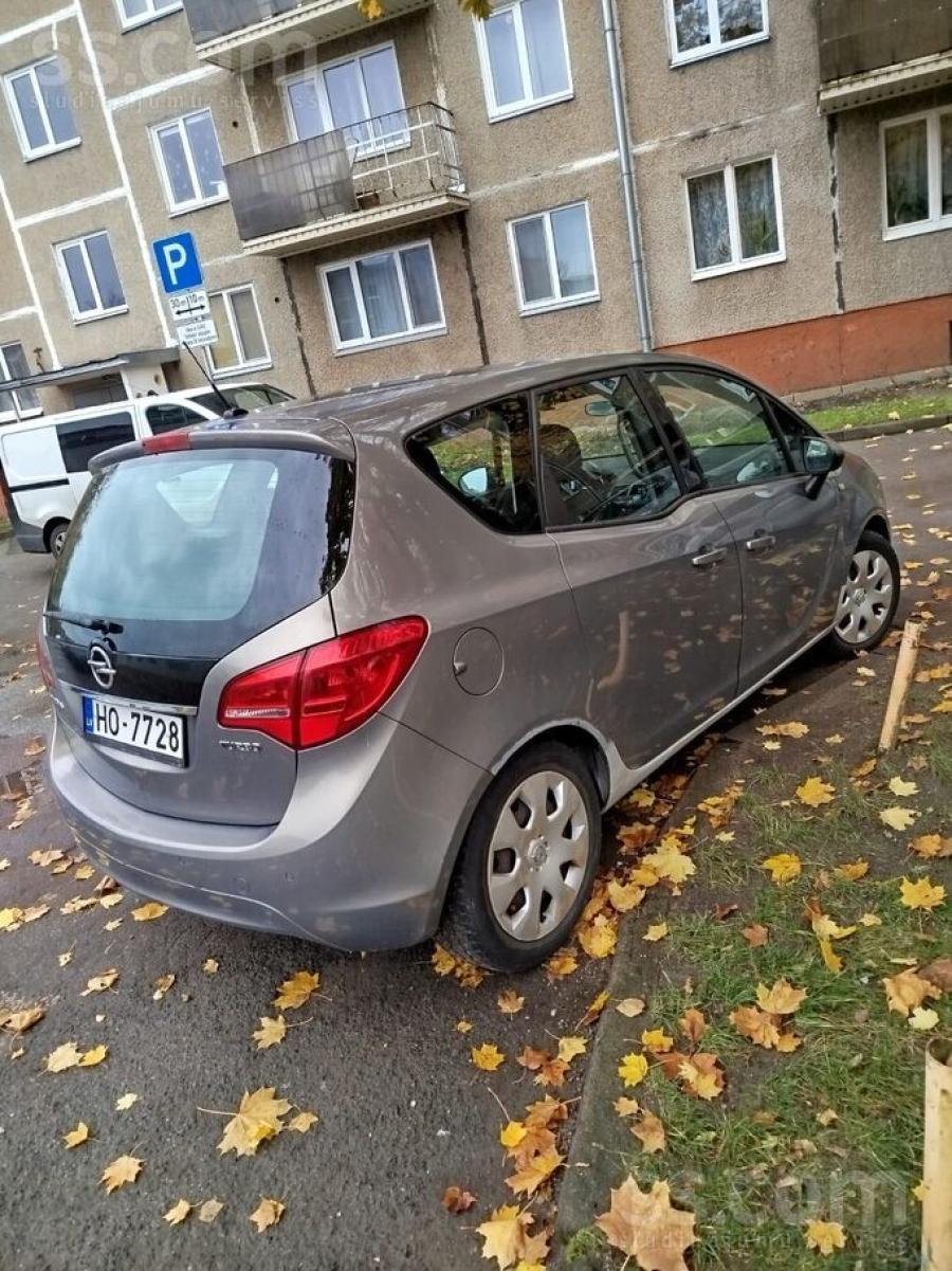 Brūns Opel Meriva 2011 Rīga, ar dzinēja tilpumu 1.40 L un nobraukumu 172 tūkst. km par 2100 €, foto 10 vietnē AUTOMOTO.COM.LV