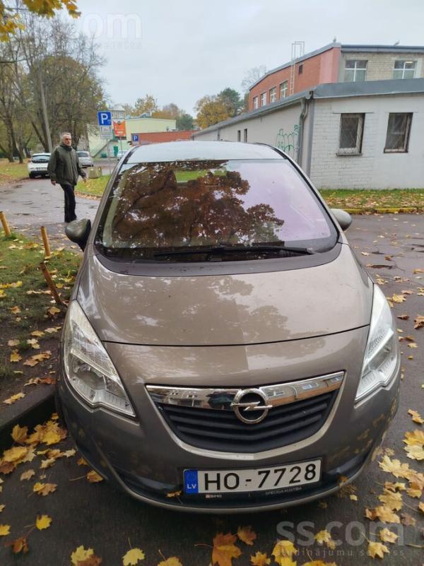 Brūns Opel Meriva 2011 Rīga, ar dzinēja tilpumu 1.40 L un nobraukumu 172 tūkst. km par 2100 €, foto 10 vietnē AUTOMOTO.COM.LV
