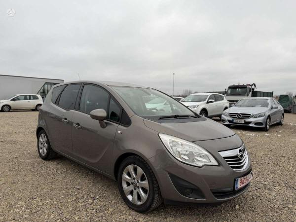 Brūns Opel Meriva 2012 Šauļi, ar dzinēja tilpumu 1.40 L un nobraukumu 288 tūkst. km par 3200 €, foto 3 vietnē AUTOMOTO.COM.LV