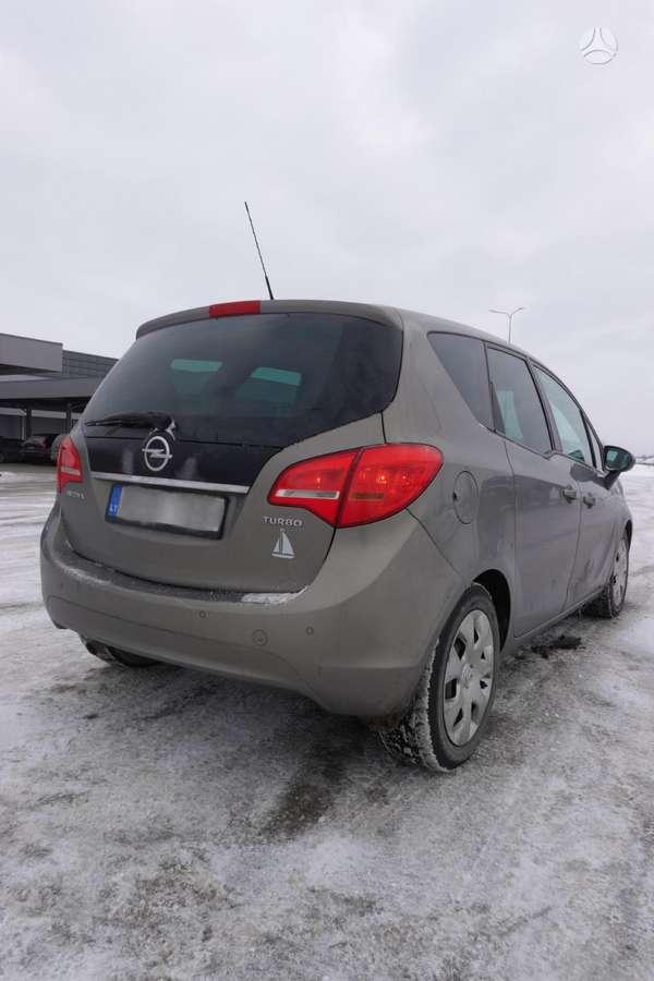 Brūns Opel Meriva 2012 Šauļi, ar dzinēja tilpumu 1.39 L un nobraukumu 155 tūkst. km par 4300 €, foto 5 vietnē AUTOMOTO.COM.LV
