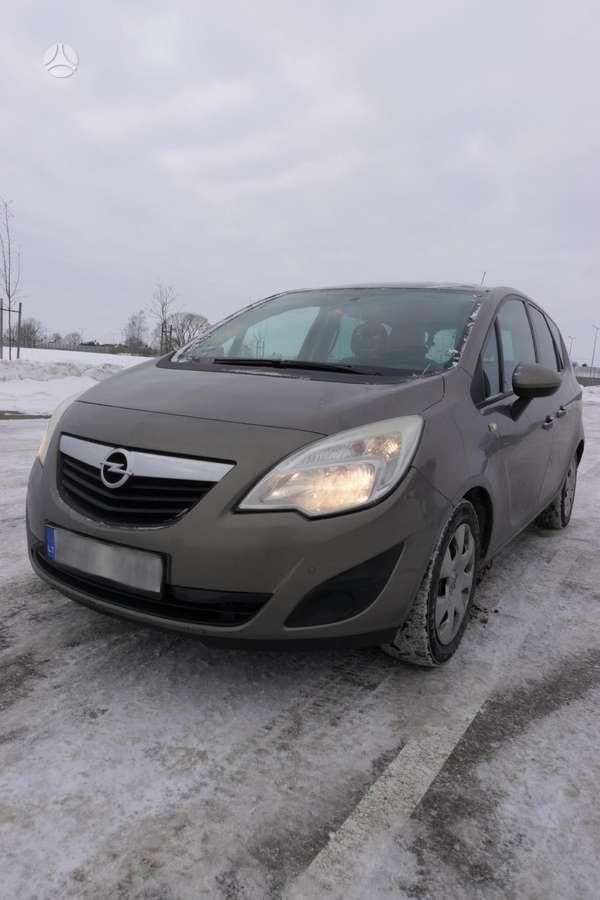Brūns Opel Meriva 2012 Šauļi, ar dzinēja tilpumu 1.39 L un nobraukumu 155 tūkst. km par 4300 €, foto 7 vietnē AUTOMOTO.COM.LV