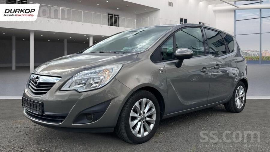 Brown Opel Meriva 2013 in Jelgava, with an engine capacity of 1.40 L and mileage of 208 thousand km for 5390 €, photo 29 on AUTOMOTO.COM.LV