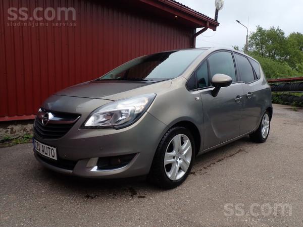 Brown Opel Meriva 2014 in Liepaja, with an engine capacity of 1.60 L and mileage of 209 thousand km for 6950 €, photo 4 on AUTOMOTO.COM.LV
