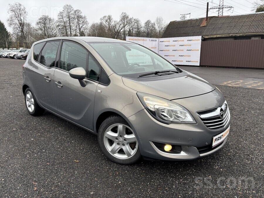 Brown Opel Meriva 2014 in Riga, with an engine capacity of 1.60 L and mileage of 309 thousand km for 3100 €, photo 3 on AUTOMOTO.COM.LV