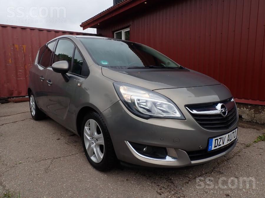 Brūns Opel Meriva 2014 Liepāja, ar dzinēja tilpumu 1.60 L un nobraukumu 209 tūkst. km par 6950 €, foto 1 vietnē AUTOMOTO.COM.LV