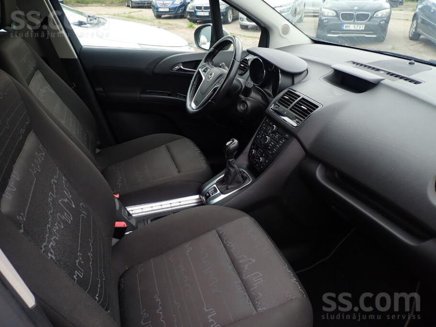 Brūns Opel Meriva 2014 Liepāja, ar dzinēja tilpumu 1.60 L un nobraukumu 209 tūkst. km par 6950 €, foto 5 vietnē AUTOMOTO.COM.LV