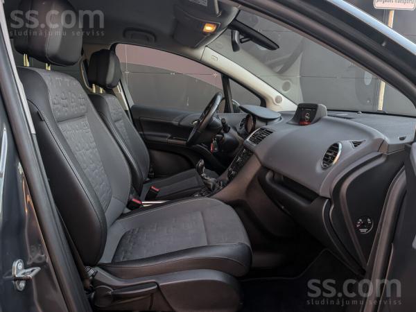 Brūns Opel Meriva 2014 Jelgava, ar dzinēja tilpumu 1.60 L un nobraukumu 198 tūkst. km par 4300 €, foto 8 vietnē AUTOMOTO.COM.LV