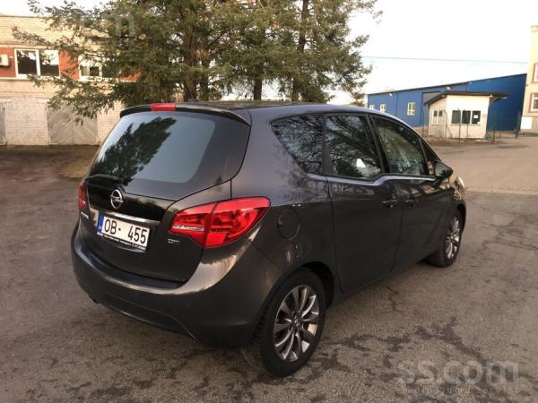 Brown Opel Meriva 2014 in Ogre, with an engine capacity of 1.60 L and mileage of 0 thousand km for 5350 €, photo 3 on AUTOMOTO.COM.LV