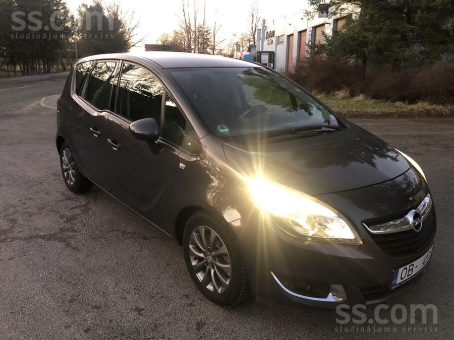 Brown Opel Meriva 2014 in Ogre, with an engine capacity of 1.60 L and mileage of 0 thousand km for 5350 €, photo 9 on AUTOMOTO.COM.LV