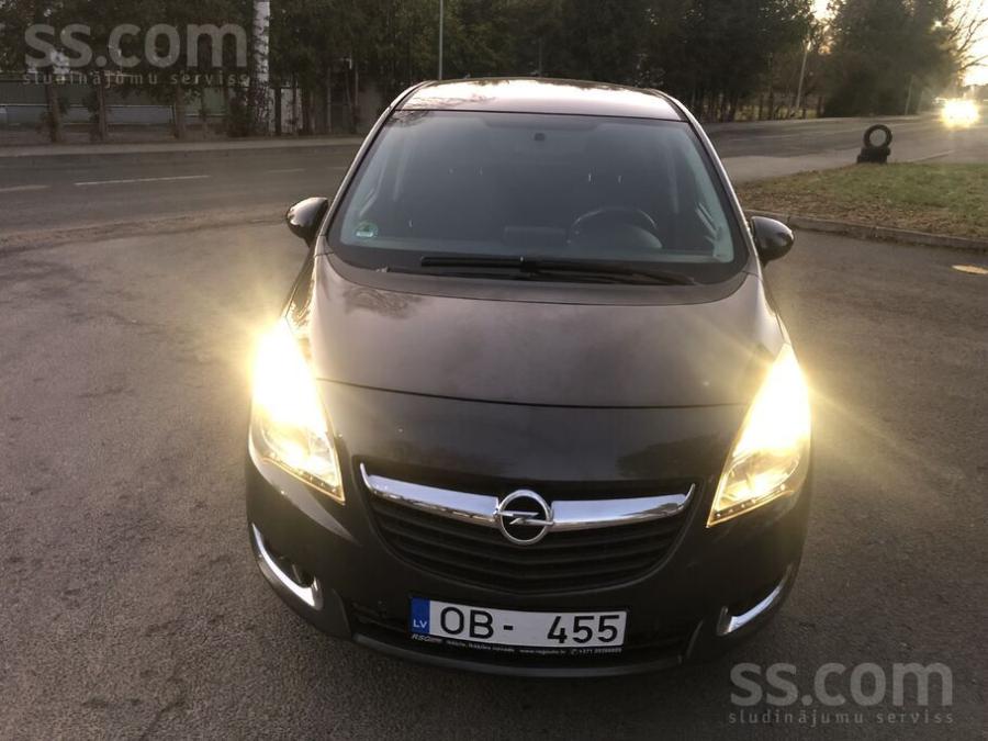Brown Opel Meriva 2014 in Ogre, with an engine capacity of 1.60 L and mileage of 0 thousand km for 5350 €, photo 10 on AUTOMOTO.COM.LV