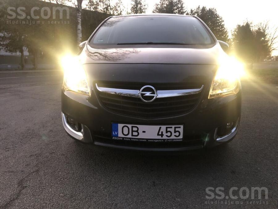 Brown Opel Meriva 2014 in Ogre, with an engine capacity of 1.60 L and mileage of 0 thousand km for 5350 €, photo 11 on AUTOMOTO.COM.LV