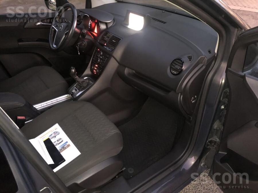 Brown Opel Meriva 2014 in Ogre, with an engine capacity of 1.60 L and mileage of 0 thousand km for 5350 €, photo 22 on AUTOMOTO.COM.LV