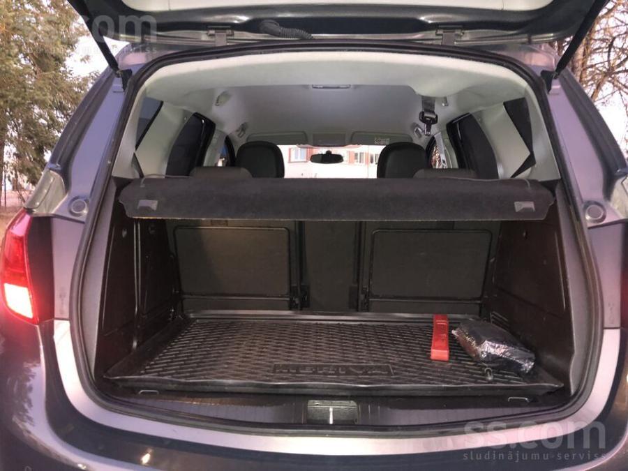 Brown Opel Meriva 2014 in Ogre, with an engine capacity of 1.60 L and mileage of 0 thousand km for 5350 €, photo 27 on AUTOMOTO.COM.LV
