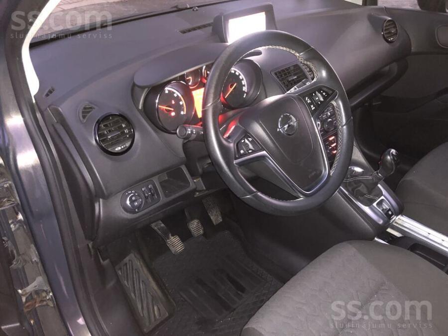 Brown Opel Meriva 2014 in Ogre, with an engine capacity of 1.60 L and mileage of 0 thousand km for 5350 €, photo 32 on AUTOMOTO.COM.LV