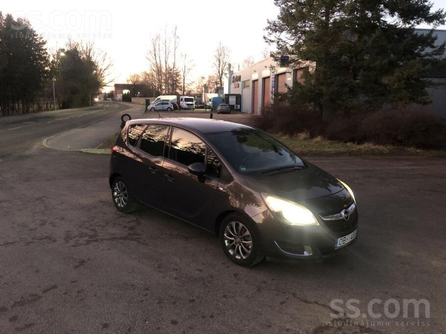 Brown Opel Meriva 2014 in Ogre, with an engine capacity of 1.60 L and mileage of 0 thousand km for 5350 €, photo 34 on AUTOMOTO.COM.LV
