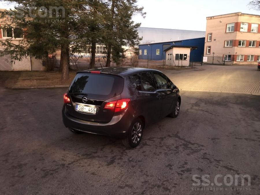Brown Opel Meriva 2014 in Ogre, with an engine capacity of 1.60 L and mileage of 0 thousand km for 5350 €, photo 35 on AUTOMOTO.COM.LV