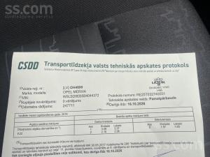 Коричневый Опель Мерива 2010 в Резекне, объемом двигателя 1.30 л и пробегом 0 тыс. км за 3950 €, фото 9 на AUTOMOTO.COM.LV