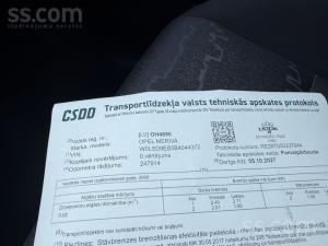 Коричневый Опель Мерива 2010 в Резекне, объемом двигателя 1.30 л и пробегом 0 тыс. км за 3650 €, фото 17 на AUTOMOTO.COM.LV