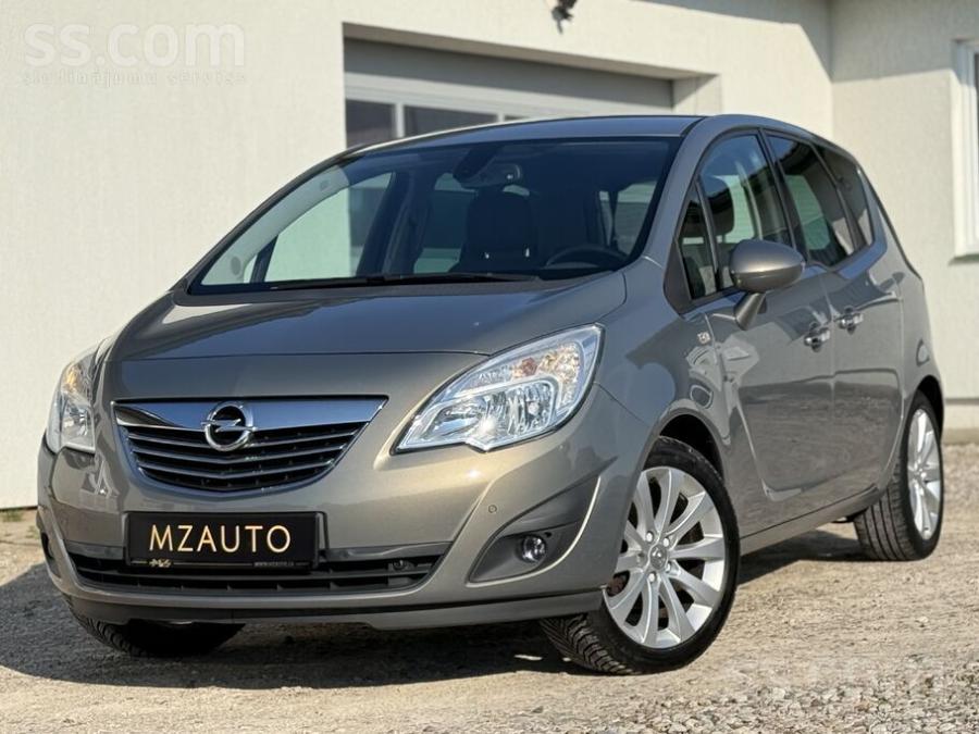 Brown Opel Meriva 2010 in Tukums, with an engine capacity of 1.40 L and mileage of 228 thousand km for 4000 €, photo 3 on AUTOMOTO.COM.LV