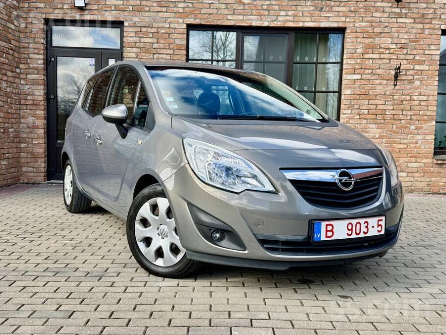 Brown Opel Meriva 2011 in Jelgava, with an engine capacity of 1.70 L and mileage of 0 thousand km for 4400 €, photo 2 on AUTOMOTO.COM.LV