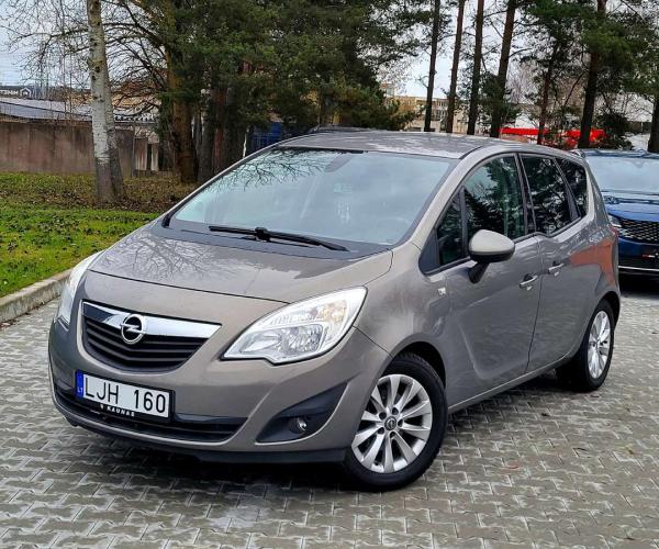 Brūns Opel Meriva 2011 Šauļi, ar dzinēja tilpumu 1.40 L un nobraukumu 200 tūkst. km par 2850 €, foto 3 vietnē AUTOMOTO.COM.LV
