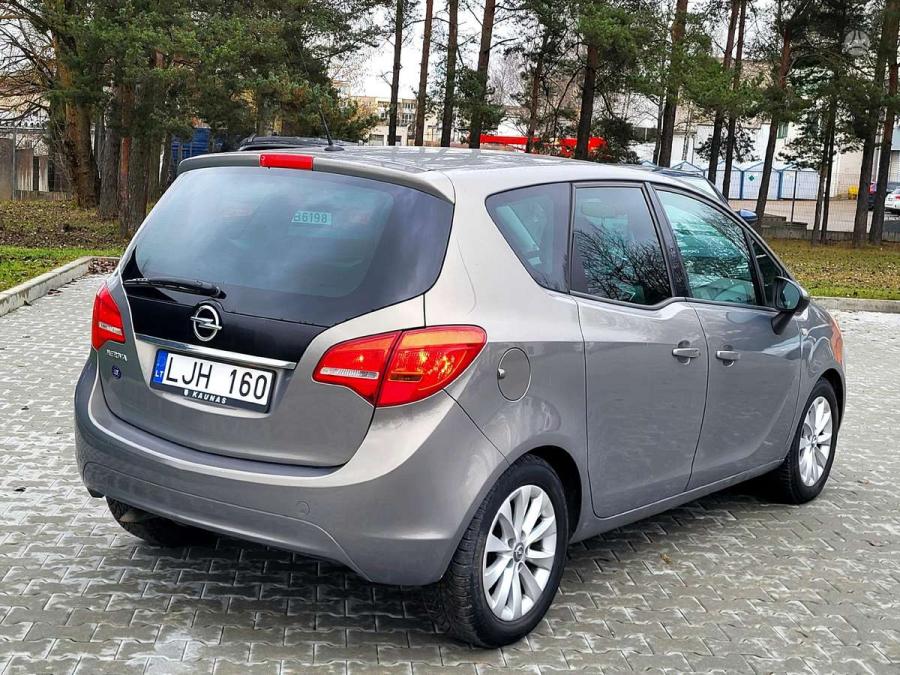 Brūns Opel Meriva 2011 Šauļi, ar dzinēja tilpumu 1.40 L un nobraukumu 200 tūkst. km par 2850 €, foto 15 vietnē AUTOMOTO.COM.LV