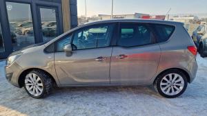 Brown Opel Meriva 2011 in Marijampole, with an engine capacity of 1.69 L and mileage of 183 thousand km for 3590 €, photo 17 on AUTOMOTO.COM.LV