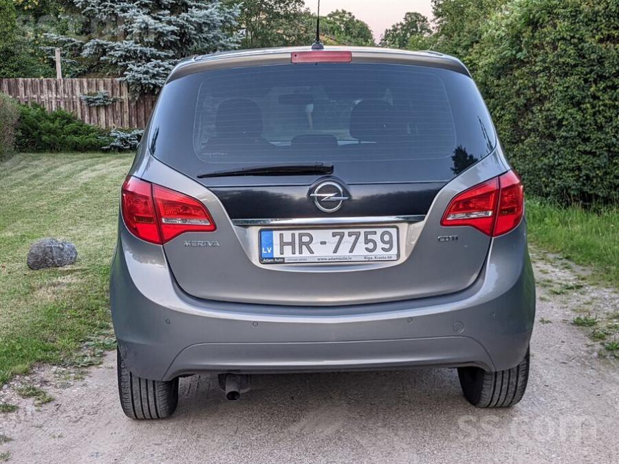Brūns Opel Meriva 2011 Tukums, ar dzinēja tilpumu 1.70 L un nobraukumu 198 tūkst. km par 2899 €, foto 15 vietnē AUTOMOTO.COM.LV