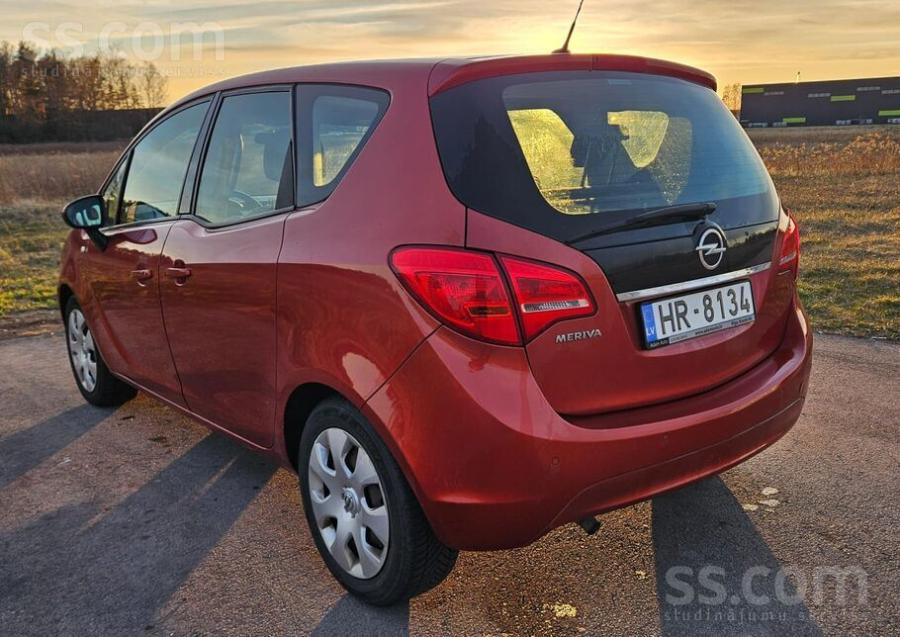 Brūns Opel Meriva 2011 Rīga, ar dzinēja tilpumu 1.40 L un nobraukumu 185 tūkst. km par 3700 €, foto 3 vietnē AUTOMOTO.COM.LV