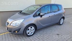 Brown Opel Meriva 2011 in Ogre, with an engine capacity of 1.40 L and mileage of 116 thousand km for 4850 €, photo 6 on AUTOMOTO.COM.LV