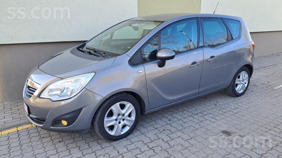Brown Opel Meriva 2011 in Ogre, with an engine capacity of 1.40 L and mileage of 116 thousand km for 4850 €, photo 6 on AUTOMOTO.COM.LV