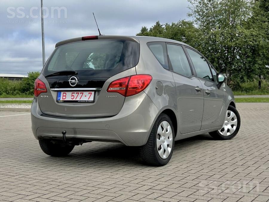 Brown Opel Meriva 2011 in Cesis, with an engine capacity of 1.40 L and mileage of 266 thousand km for 4450 €, photo 3 on AUTOMOTO.COM.LV