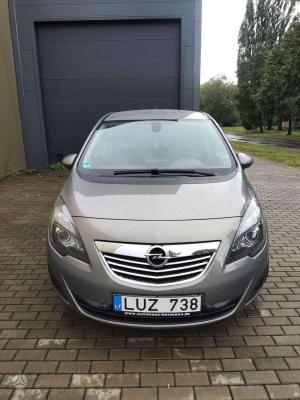 Brown Opel Meriva 2011 in Kaunas, with an engine capacity of 1.36 L and mileage of 190 thousand km for 3300 €, photo  on AUTOMOTO.COM.LV