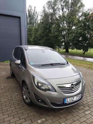 Brown Opel Meriva 2011 in Kaunas, with an engine capacity of 1.36 L and mileage of 190 thousand km for 3300 €, photo 5 on AUTOMOTO.COM.LV