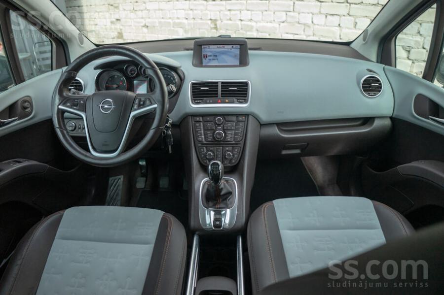 Brūns Opel Meriva 2011 Liepāja, ar dzinēja tilpumu 1.70 L un nobraukumu 192 tūkst. km par 4400 €, foto 8 vietnē AUTOMOTO.COM.LV