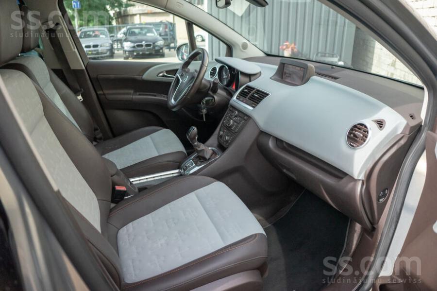Brūns Opel Meriva 2011 Liepāja, ar dzinēja tilpumu 1.70 L un nobraukumu 192 tūkst. km par 4400 €, foto 12 vietnē AUTOMOTO.COM.LV