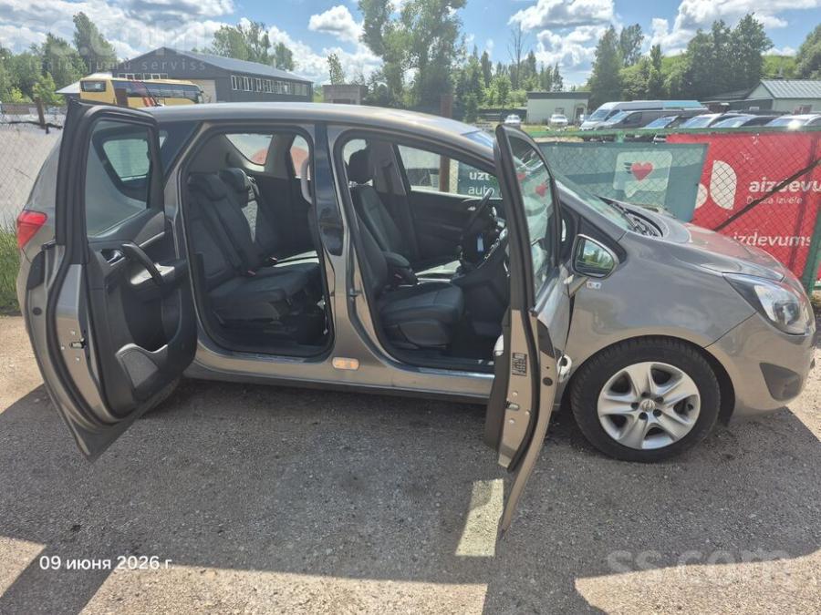 Brūns Opel Meriva 2012 Daugavpils, ar dzinēja tilpumu 1.70 L un nobraukumu 236 tūkst. km par 3300 €, foto 6 vietnē AUTOMOTO.COM.LV