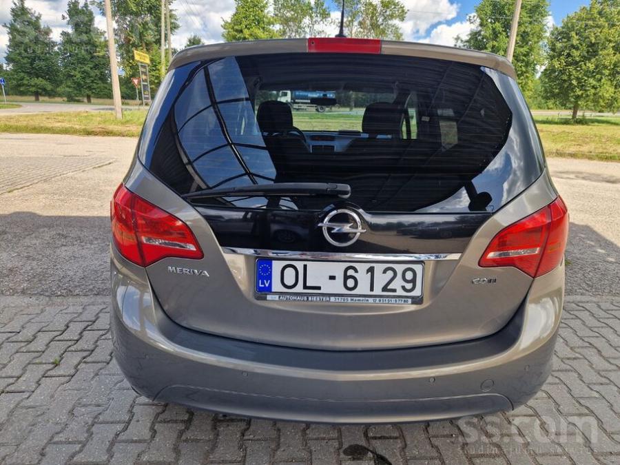 Brūns Opel Meriva 2012 Ogre, ar dzinēja tilpumu 1.70 L un nobraukumu 171 tūkst. km par 5650 €, foto 16 vietnē AUTOMOTO.COM.LV