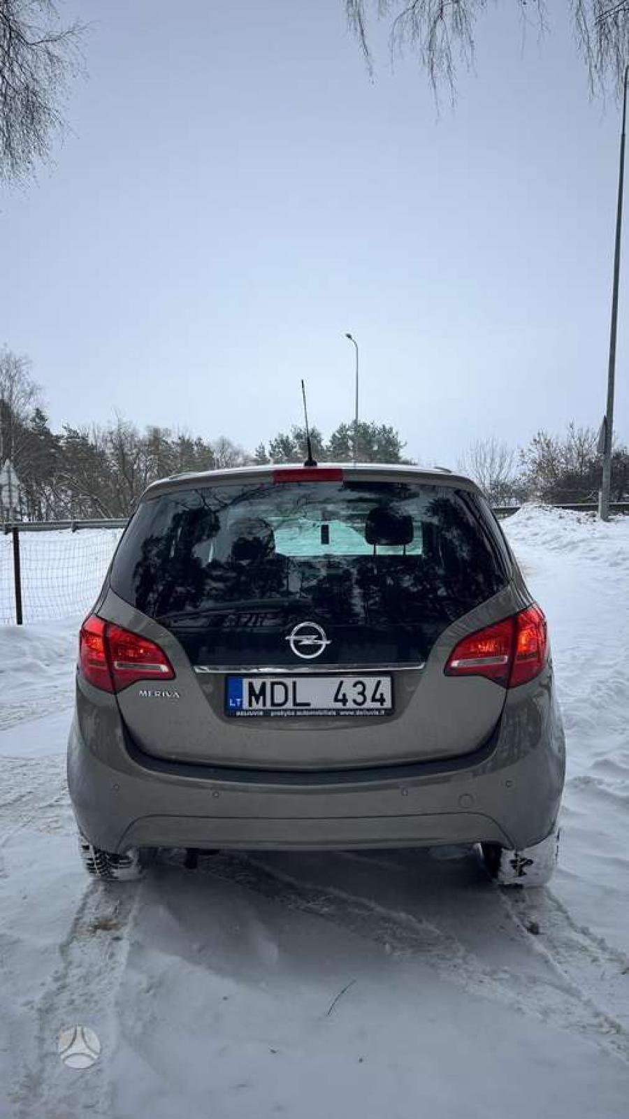 Brūns Opel Meriva 2013 Kauņa, ar dzinēja tilpumu 1.40 L un nobraukumu 203 tūkst. km par 3550 €, foto 6 vietnē AUTOMOTO.COM.LV